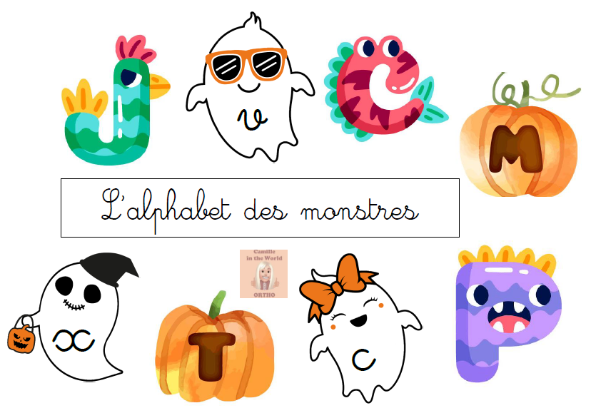 L'alphabet des Monstres : reconnaissance des lettres, fluence et mémoire